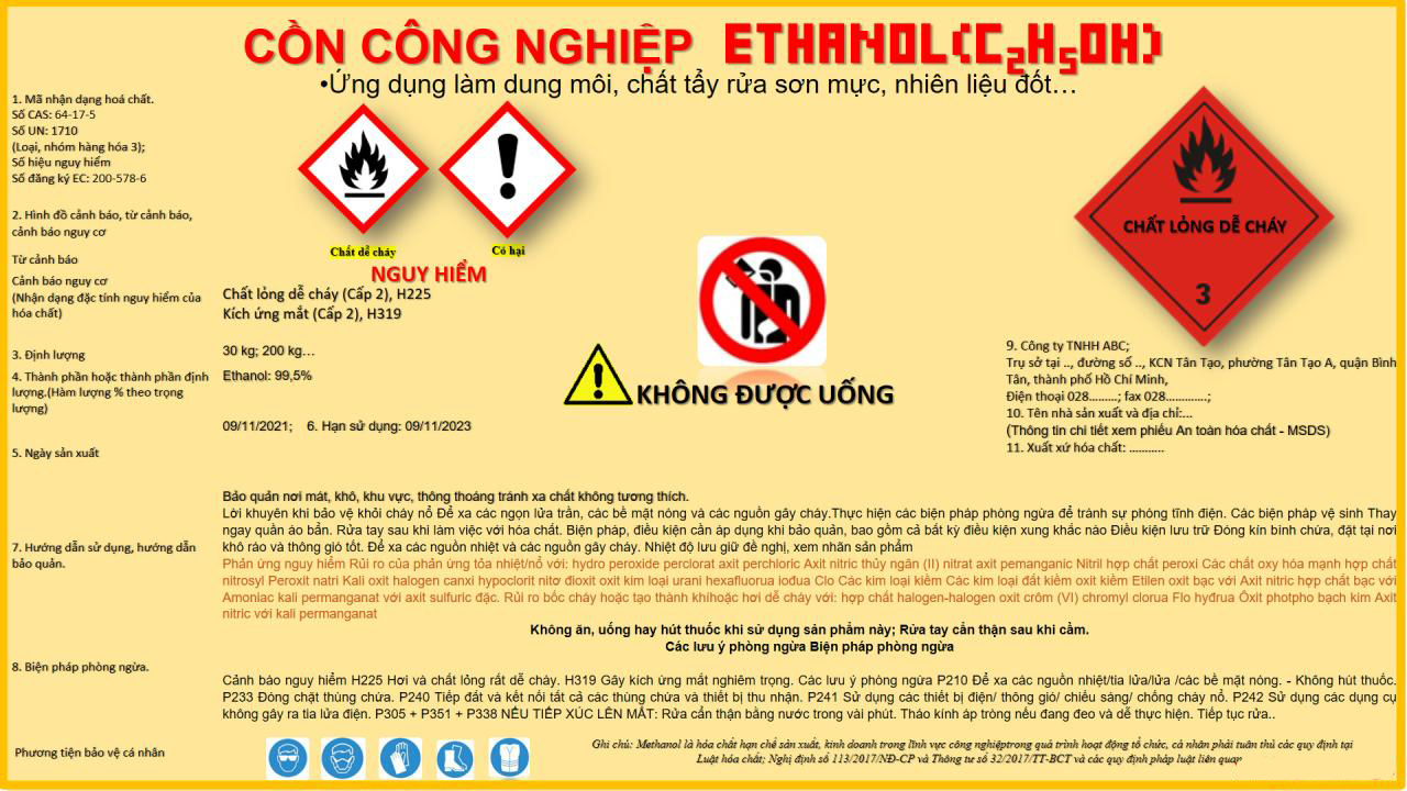 CAS number và UN có ý nghĩa như thế nào? - Trạm Khí